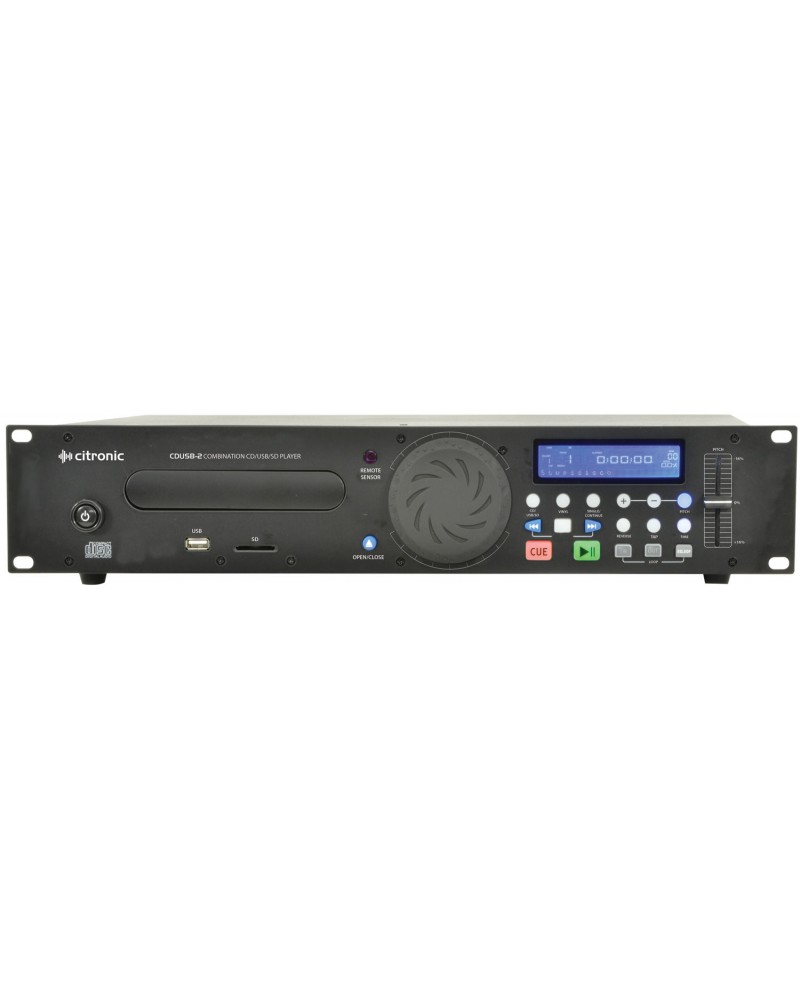 Citronic CDUSB-2 Combination CD/USB/SD Player